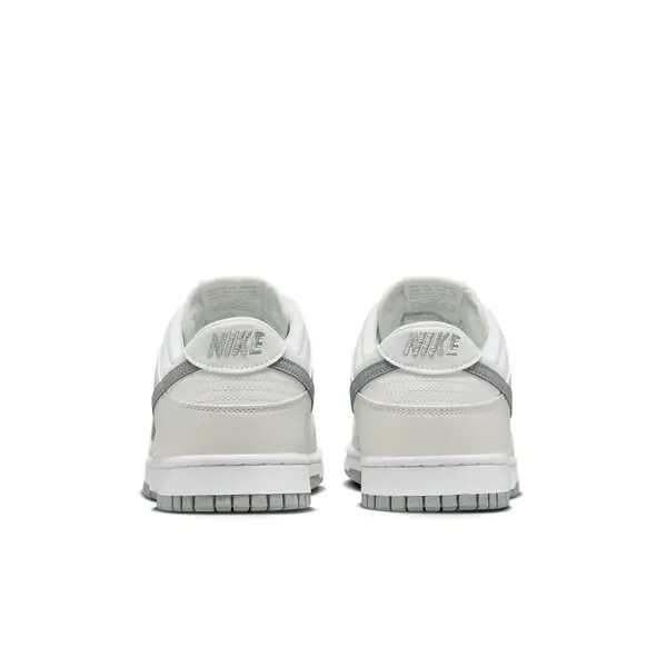 Nike Dunk Low Retro Sneakers - White/grey