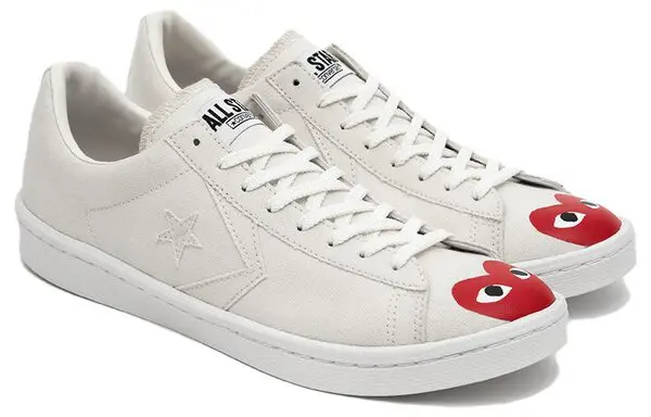 CONVERSE X Comme Des Garcons Play Pro Leather Sneakers