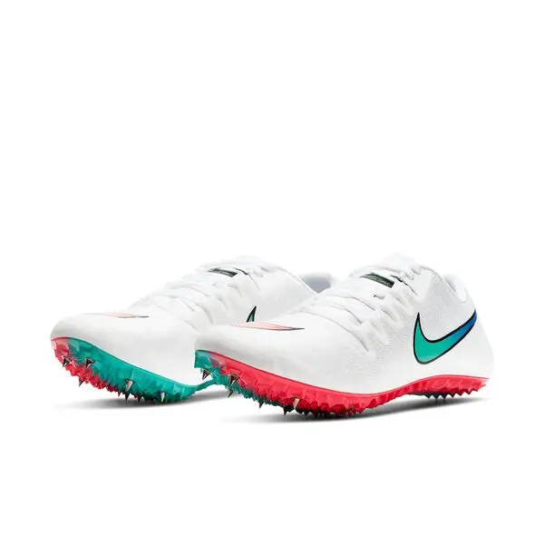 Nike Zoom Ja Fly 3 Sprinting Spikes - White/blue/red