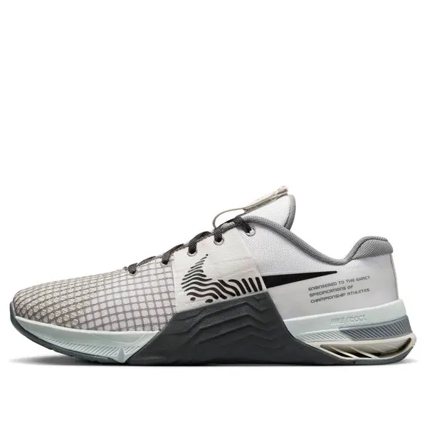 Nike Metcon Athletic Lace-up Sneakers - Grey