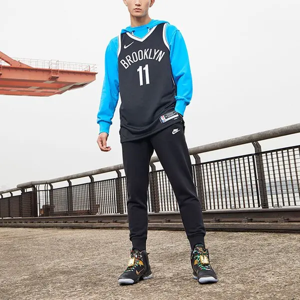 Nike Nba Brooklyn Nets Kyrie Irving No. 11 Retro Basketball Jersey - Default Color