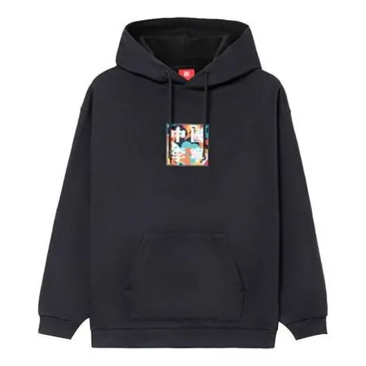 LI-NING Box Logo Hoodie - Black/multi-color