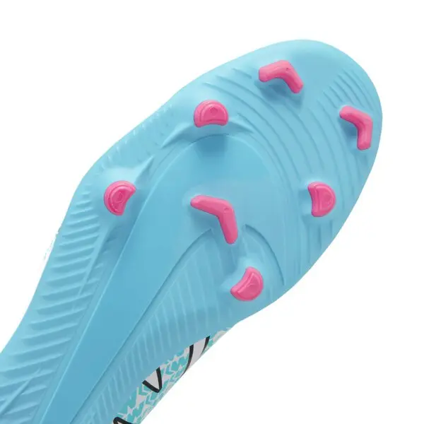 Nike Mercurial Superfly Club Mg 'blast Pack' Athletic Cleats - White/pink/blue