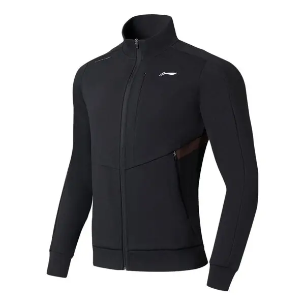 LI-NING Fitness Series Zip-up Jacket - Black