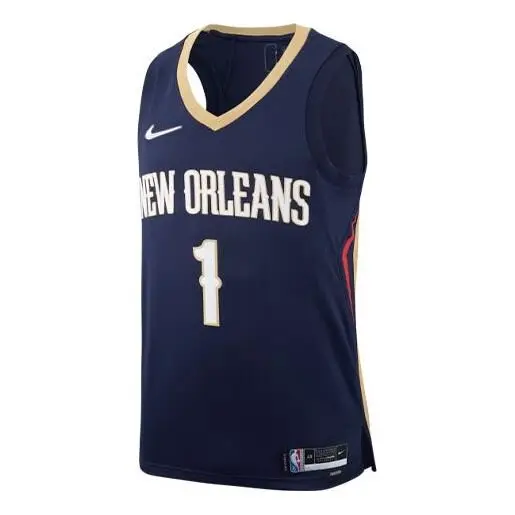 Nike New Orleans Pelicans Nba Retro Basketball Jersey - Default Color