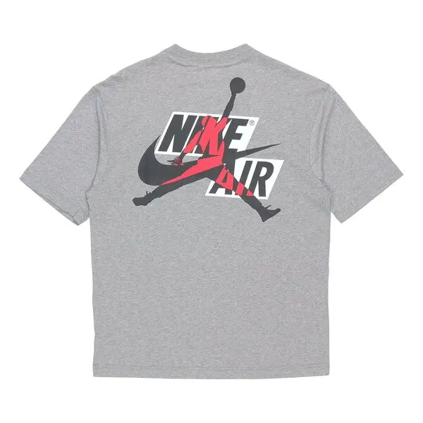JORDAN Camo Mashup Pocket T-shirt - Gray
