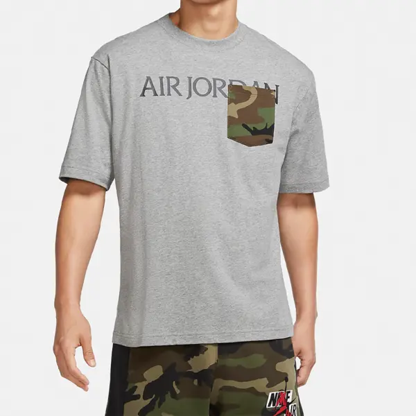 JORDAN Camo Mashup Pocket T-shirt