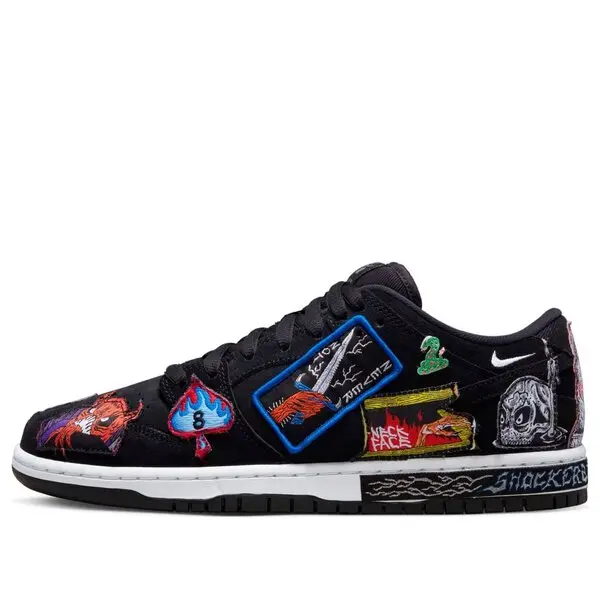 Nike X Neckface Sb Dunk Low Pro - Black