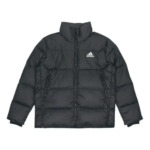 Adidas Down Puffer Jacket With Stand Collar - Default Color