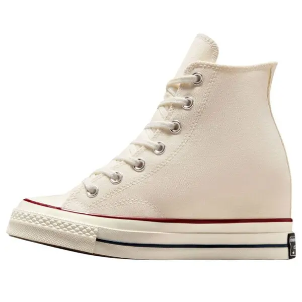 CONVERSE Chuck 70 Wedge High Top Sneakers - Egret