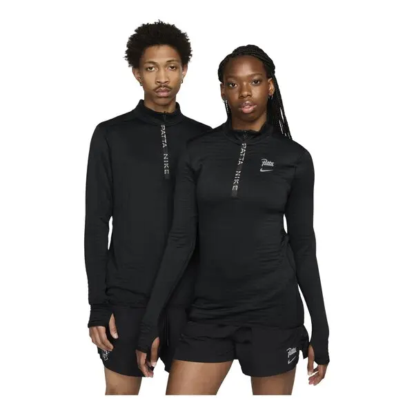 Nike X Patta Long Sleeve Zip Jacket - Black