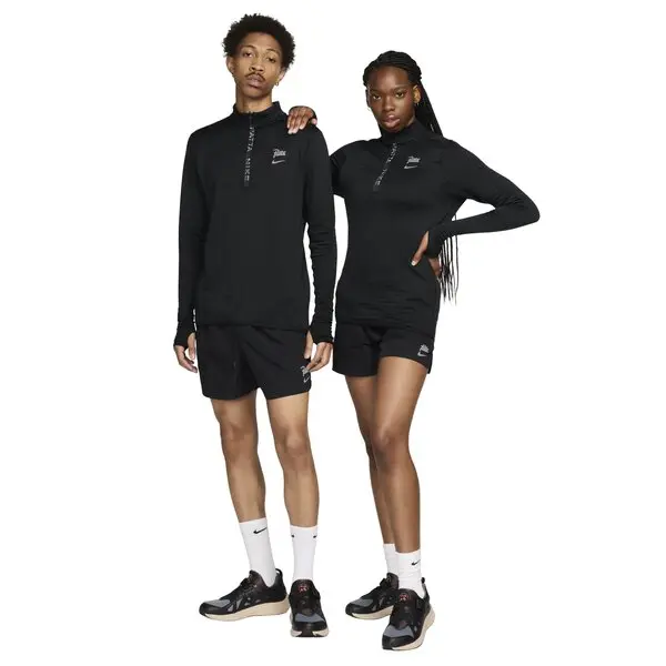 Nike X Patta Long Sleeve Zip Jacket - Black