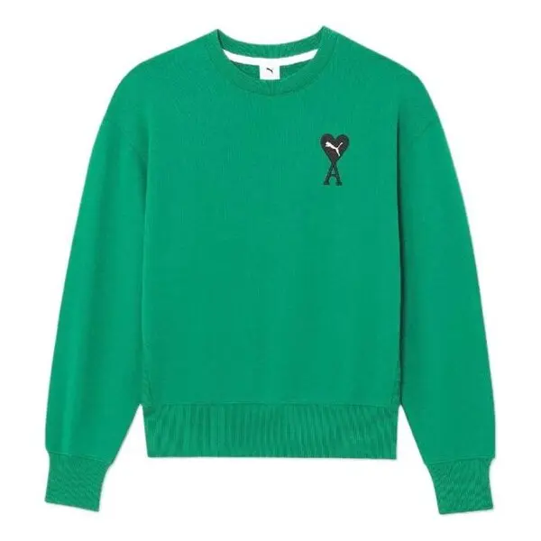PUMA X Ami Crewneck Sweatshirt - Green