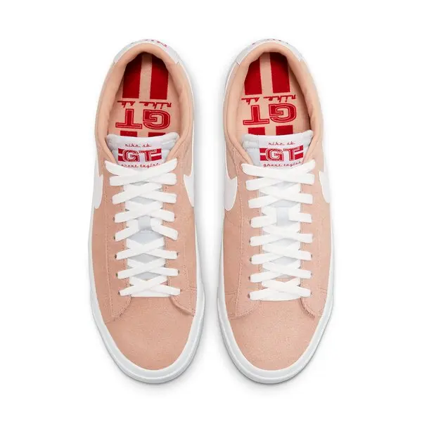Nike Zoom Blazer Low Pro Gt Sb Sneakers - Orange/white/red