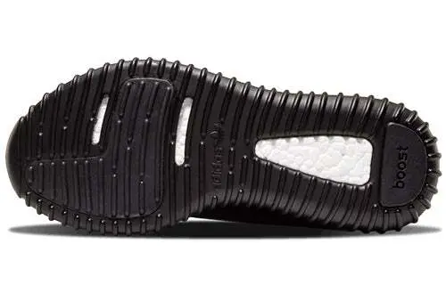 Adidas Yeezy Boost 350 Low Top Sneakers - Black/black