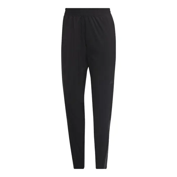 Adidas Run Icons 3-stripes Wind Running Pants - Black