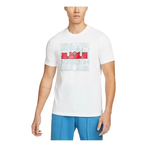 Nike Graphic Print Knit T-shirt - Multi-color