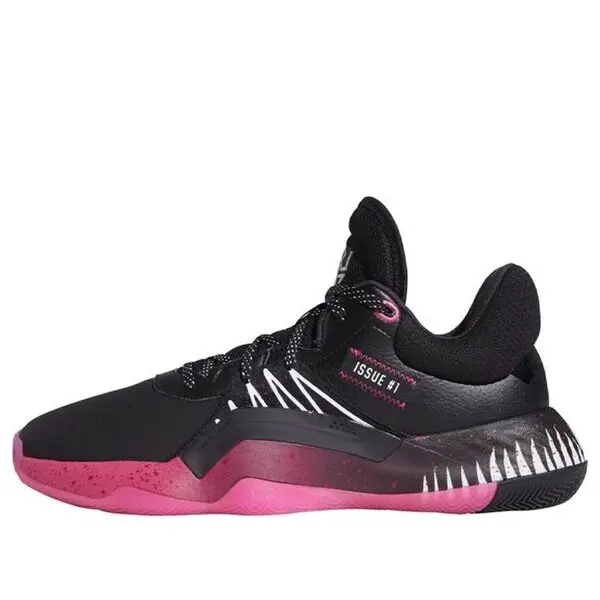 Adidas Marvel X D.o.n. Issue #1 Gca 'symbiote Spider-man' Low Top Sneakers - Black