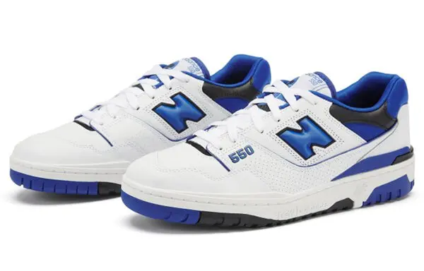 NEW BALANCE 550 "white Team Royal" Low Top Sneakers - Blue/white