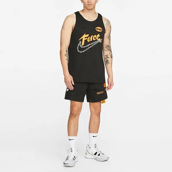 Nike Ss22 Dri-fit Printing Straight Loose Shorts