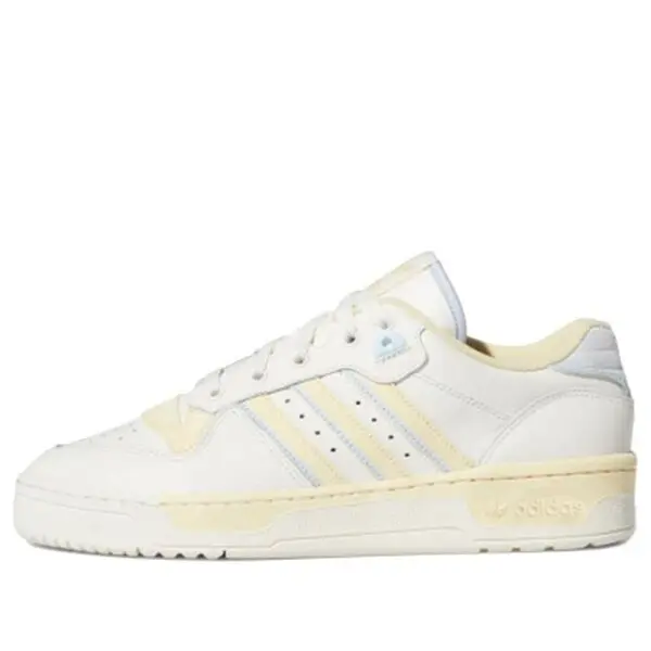 Adidas Rivalry Low " Easy Yellow" Sneakers - White