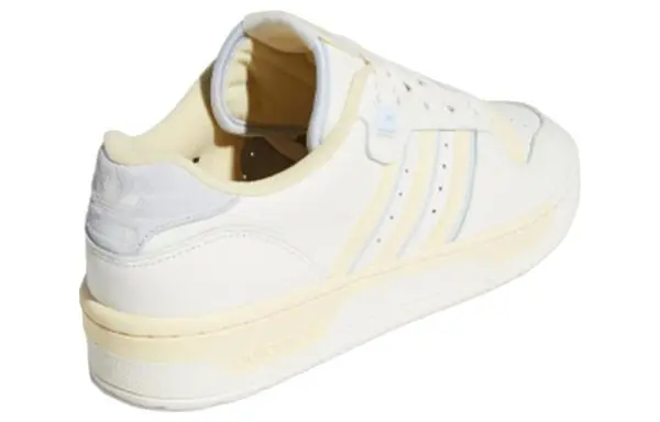 Adidas Rivalry Low " Easy Yellow" Sneakers - White