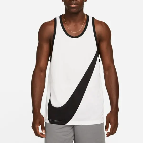 Nike Big Swoosh Training Quick Dry Breathable Sports Vest White