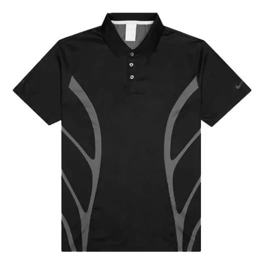 Nike X Nocta Drake Golf Sports Short Sleeve Polo Shirt - Black