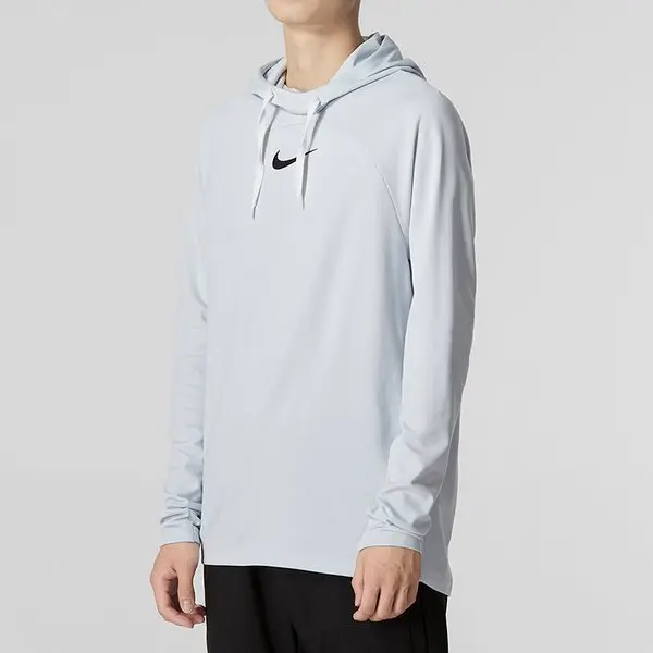 Nike Logo Hooded Long Sleeve Top