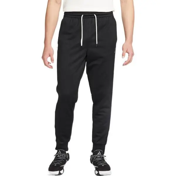 Nike Giannis Stripe Printing Lacing Pants 'black
