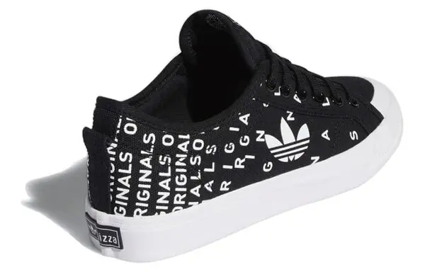 Adidas Nizza Trefoil "core " Low Top Sneakers - Black