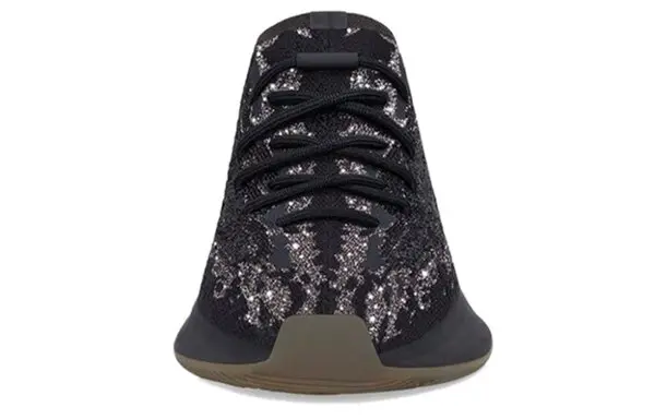 Adidas Yeezy Boost 380 Onyx Reflective Sneakers - Black/black