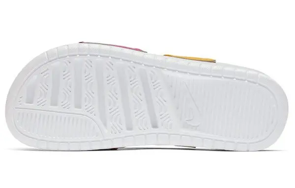 Nike Benassi Duo Ultra Slide - Yellow/pink