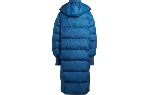 Adidas Long Padded Winter Jacket - Blue