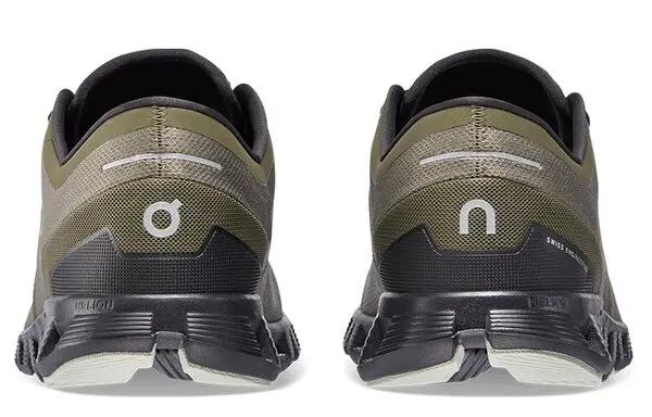 On Cloud X 3 Athletic Sneakers - Olive/reseda