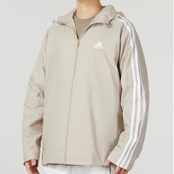 Adidas 3-stripes Zip-up Windbreaker Jacket