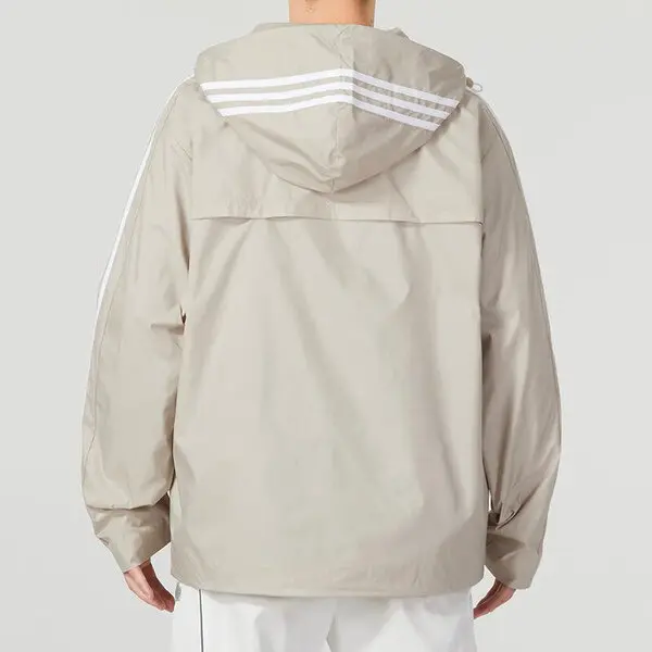 Adidas 3-stripes Zip-up Windbreaker Jacket