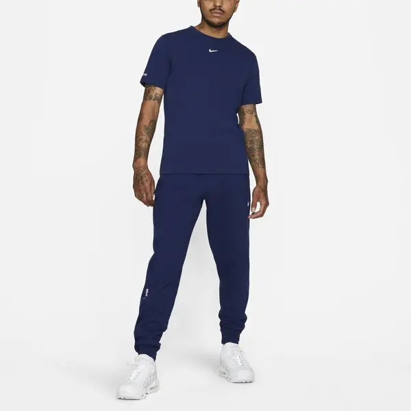 Nike X Nocta Drake Cardinal Stock Logo T-shirt Asia Sizing - Blue