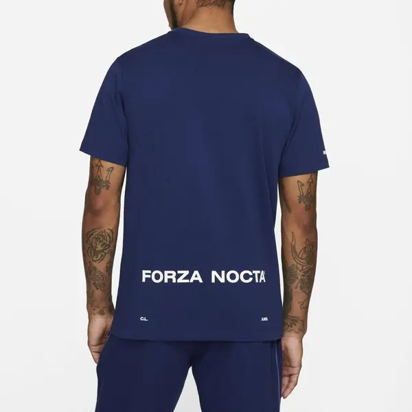 Nike X Nocta Drake Cardinal Stock Logo T-shirt Asia Sizing - Blue