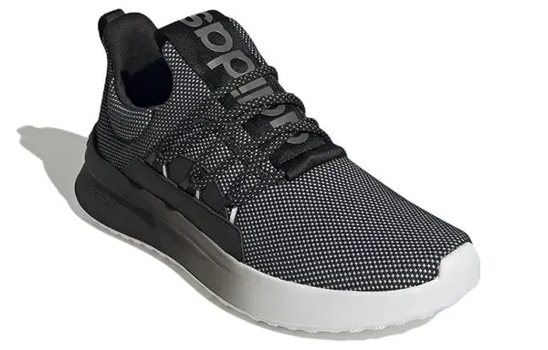 Adidas Lite Racer Adapt 4 Cloudfoam Sneakers - Cloud White/core Black/cloud White