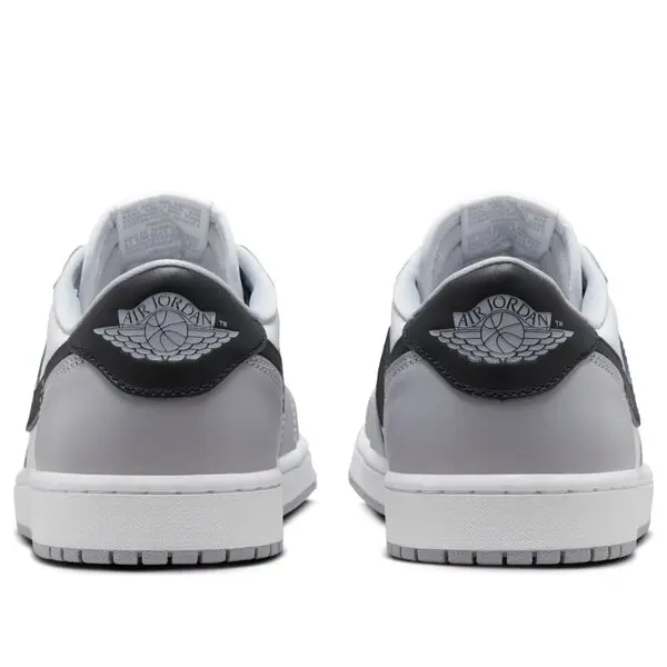 JORDAN Air 1 Low Og "barons" Sneakers - White/black/wolf Grey