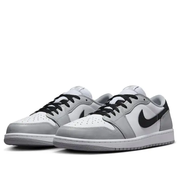 JORDAN Air 1 Low Og "barons" Sneakers - White/black/wolf Grey