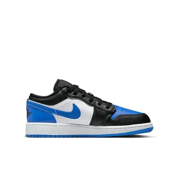 JORDAN Air 1 Low "alternate Royal Toe" Sneakers - White/royal Blue/black