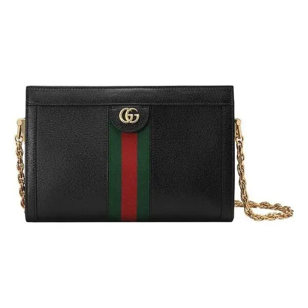 Gucci Ophidia Small Shoulder Bag - Black