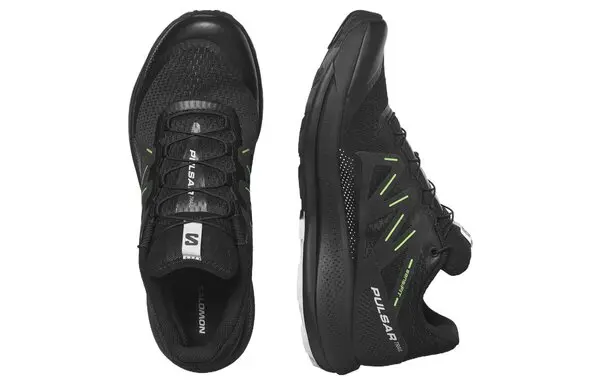 SALOMON Pulsar Trail Sneakers - Black/green