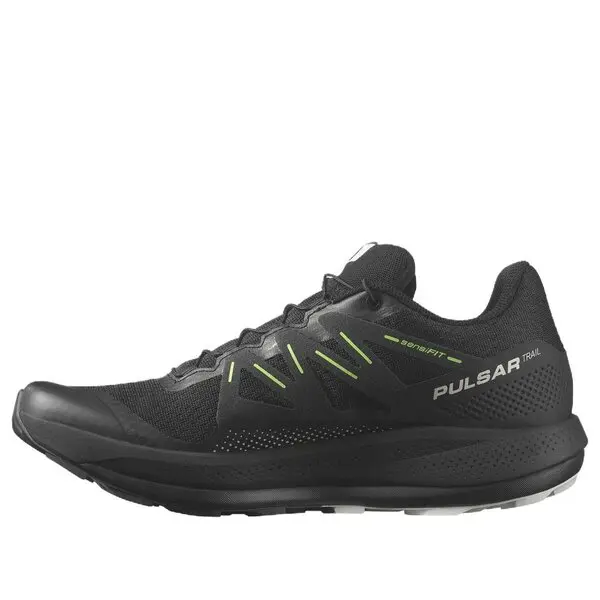 SALOMON Pulsar Trail Sneakers - Black/green
