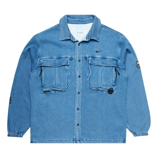 Nike X Nocta Opal Button-down Denim Shirts