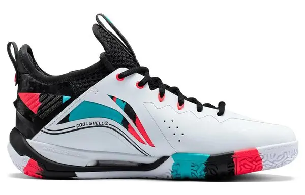 LI-NING Ground Flying 2 Pro Sneakers - White/black/orange