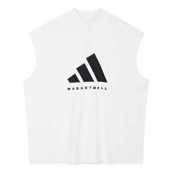 Adidas Basketball Vest - White/black