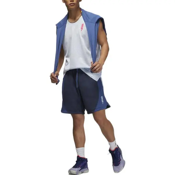 JORDAN Air Pattern Printing Mesh Round Neck Sports Vest - Multi-color